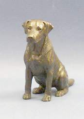 Black Labrador Retriever Statues