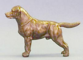Black Labrador Retriever Statues